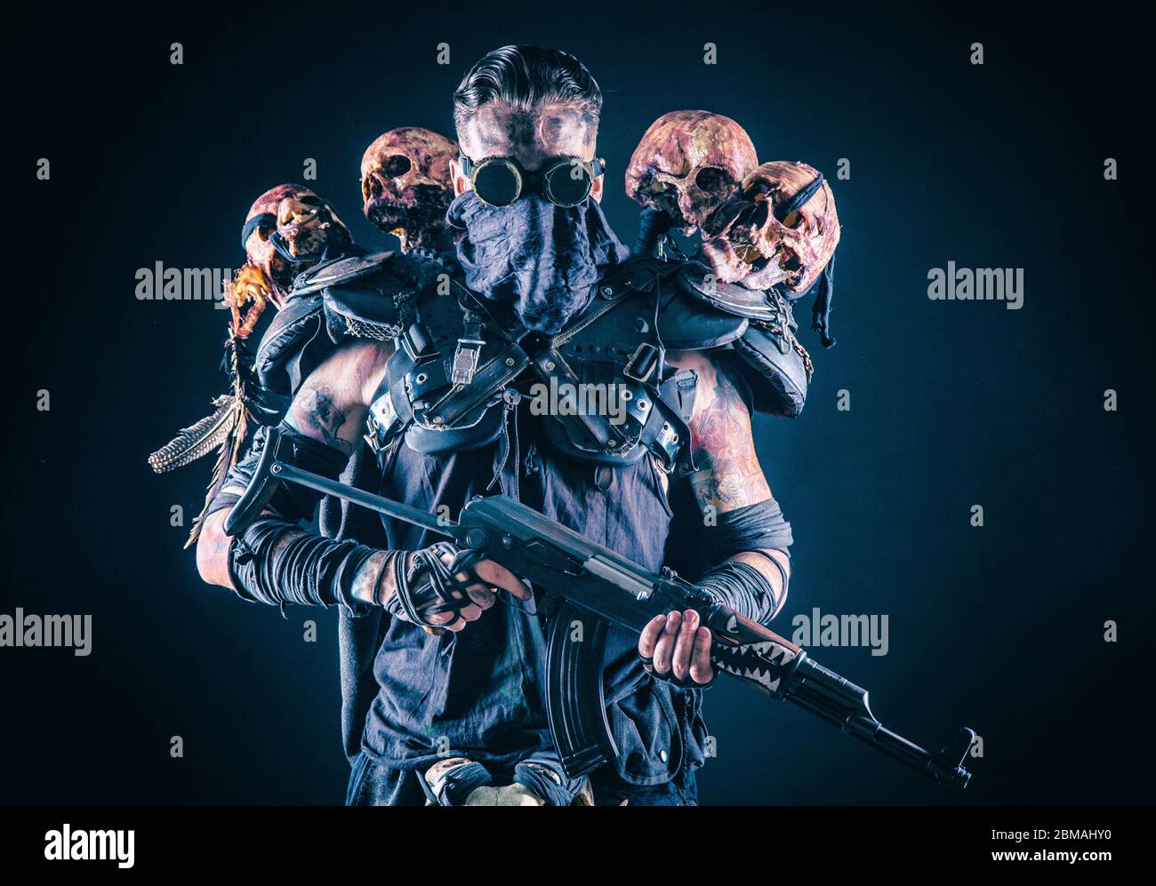 Post apocalyptic survivor, radioactive zone stalker, crazy serial ...