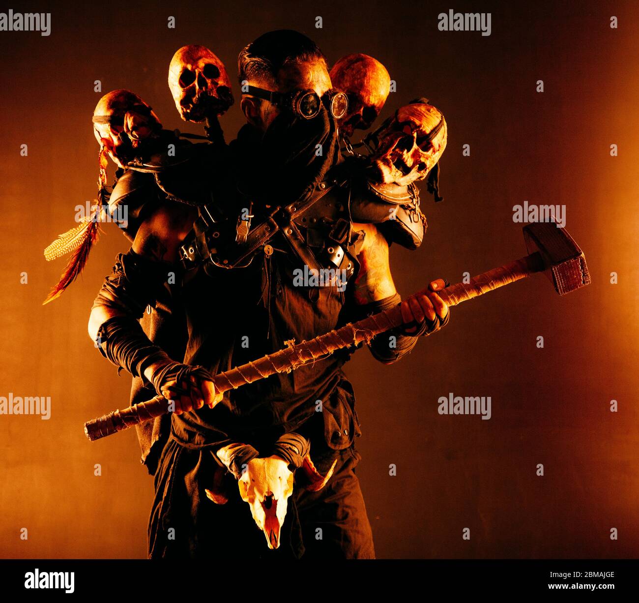 Post apocalyptic survivor, radioactive zone stalker, crazy serial ...