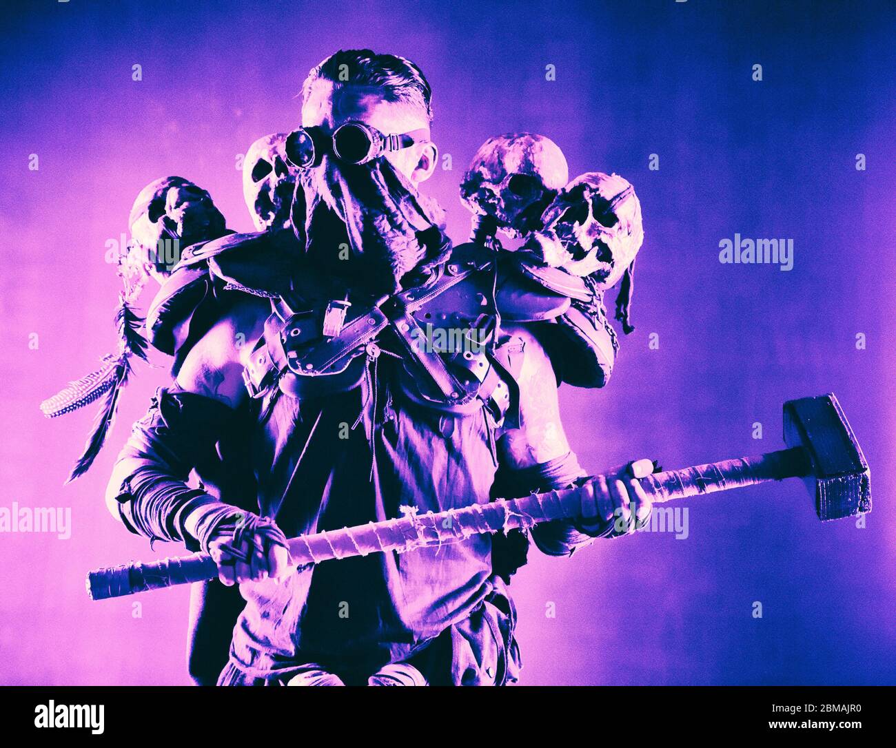 Post apocalyptic survivor, radioactive zone stalker, crazy serial ...