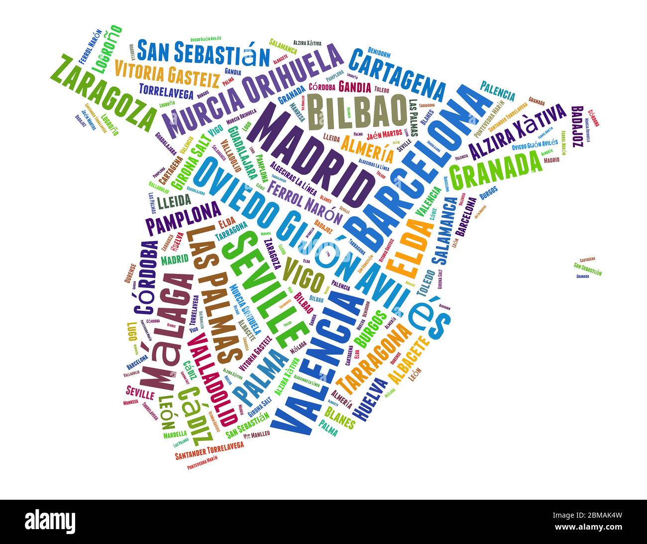 Barcelona cityscape on mediterranean Cut Out Stock Images & Pictures ...