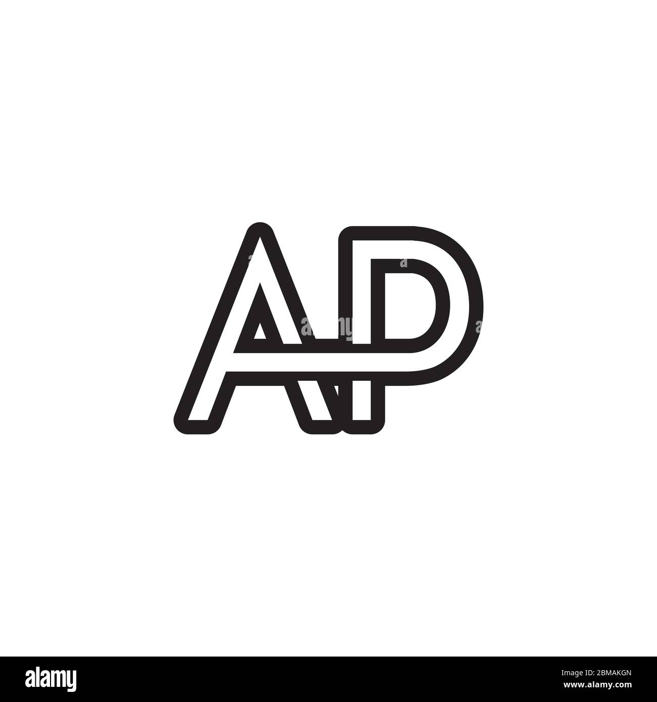 lines initial letter A P design vector Stock Vector Image & Art - Alamy