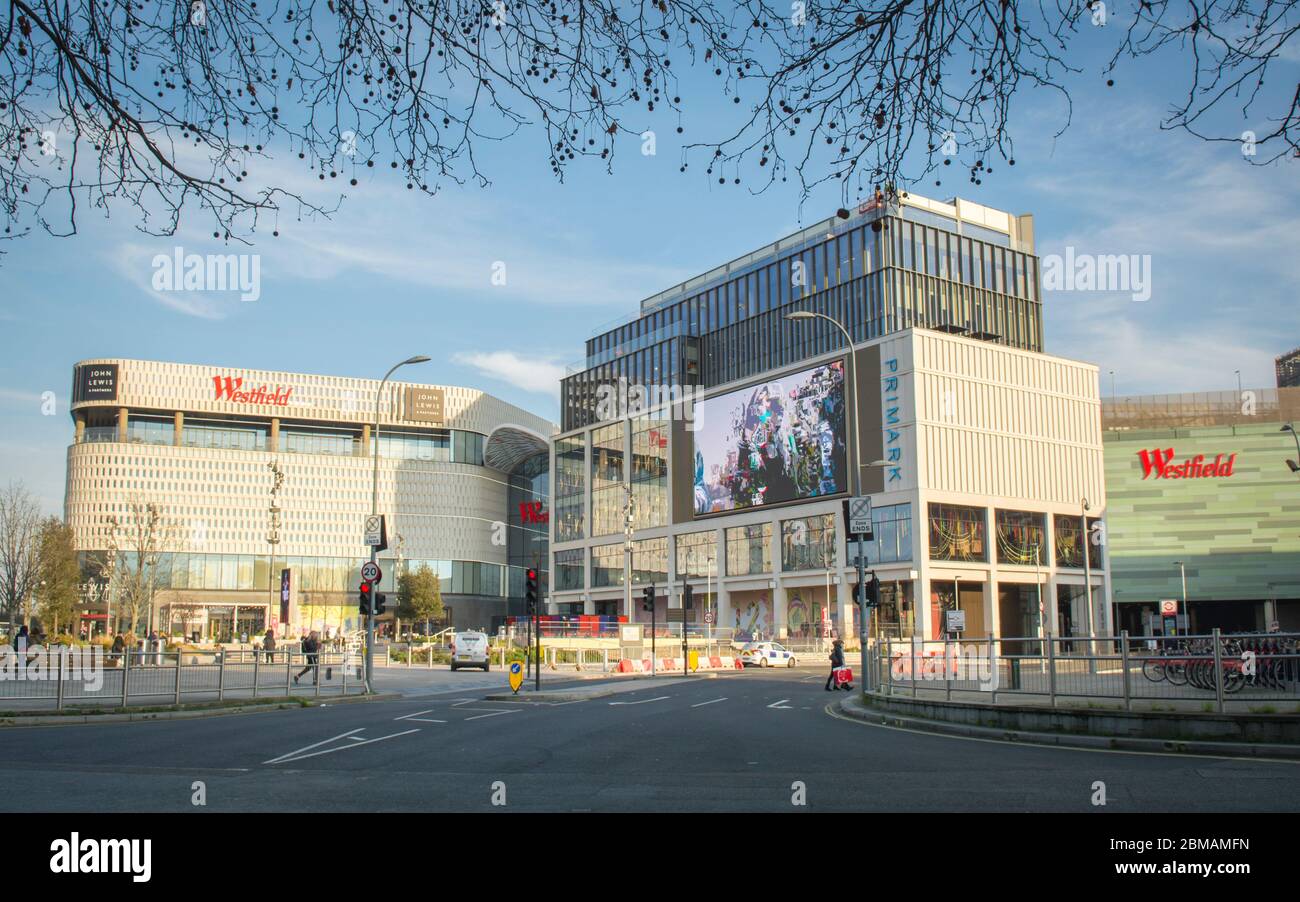 SHEPHERDS BUSH, LONDON- Westfield Shopping Centre in Shepherds Bush ...