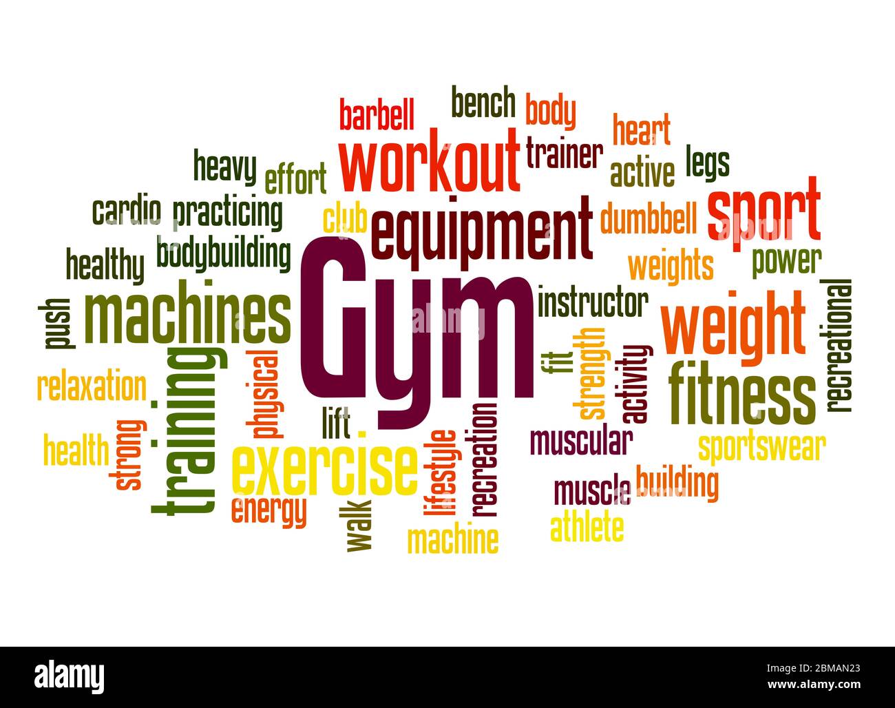 Athlete word cloud hi-res stock photography and images - Alamy