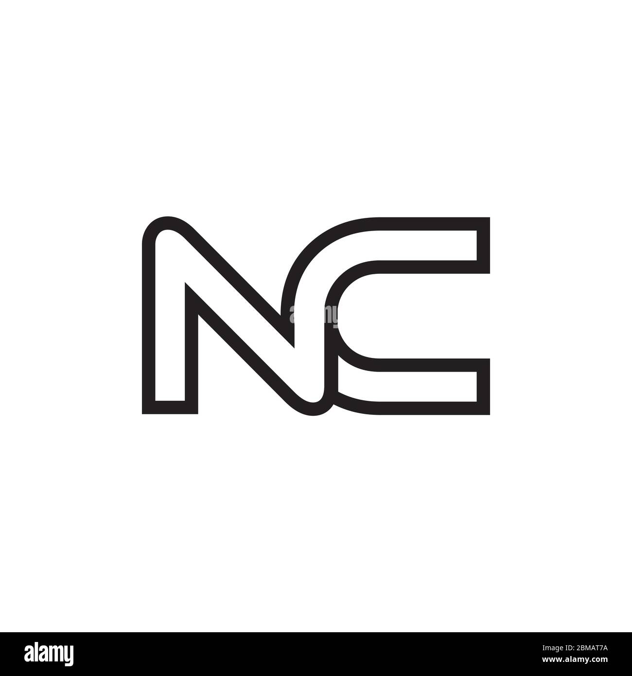 C n letter Stock Vector Images - Alamy