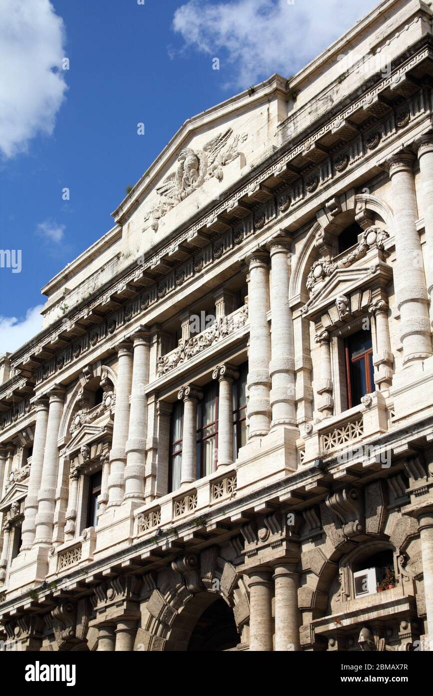 Rome, Italy. Palace of Justice (Palazzo di Giustizia) - courthouse ...