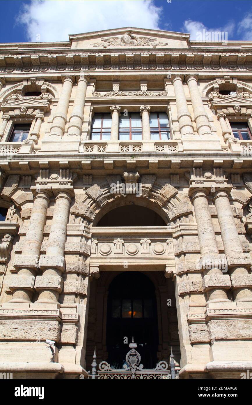 Rome, Italy. Palace of Justice (Palazzo di Giustizia) - courthouse ...