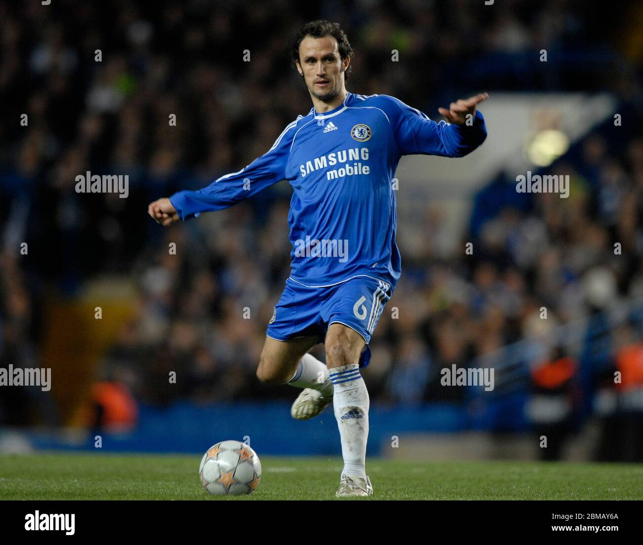 LONDON, UK. MARCH 05: Ricardo Carvalho of Chelsea during UEFA Champions ...