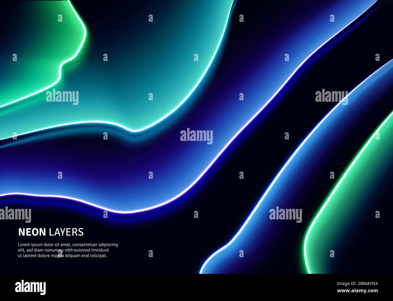 Layers of reflections Stock Vector Images - Alamy