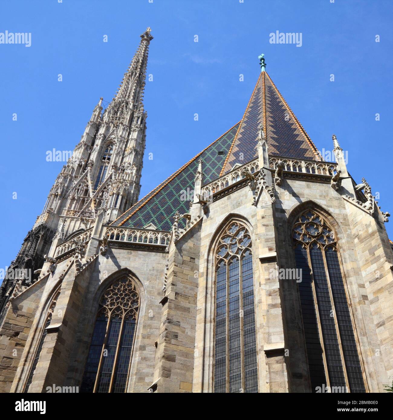 Vienna, Austria - famous Stephansdom (Saint Stephen's Cathedral). The ...