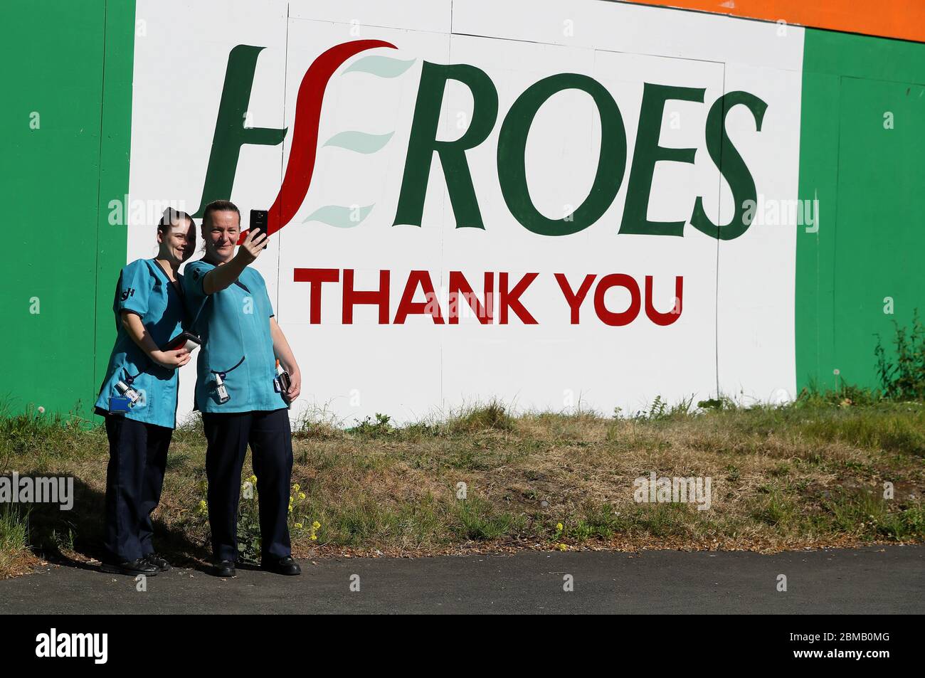 Linda Rochford (right) and Sophia Kelly, who work in catering at St ...