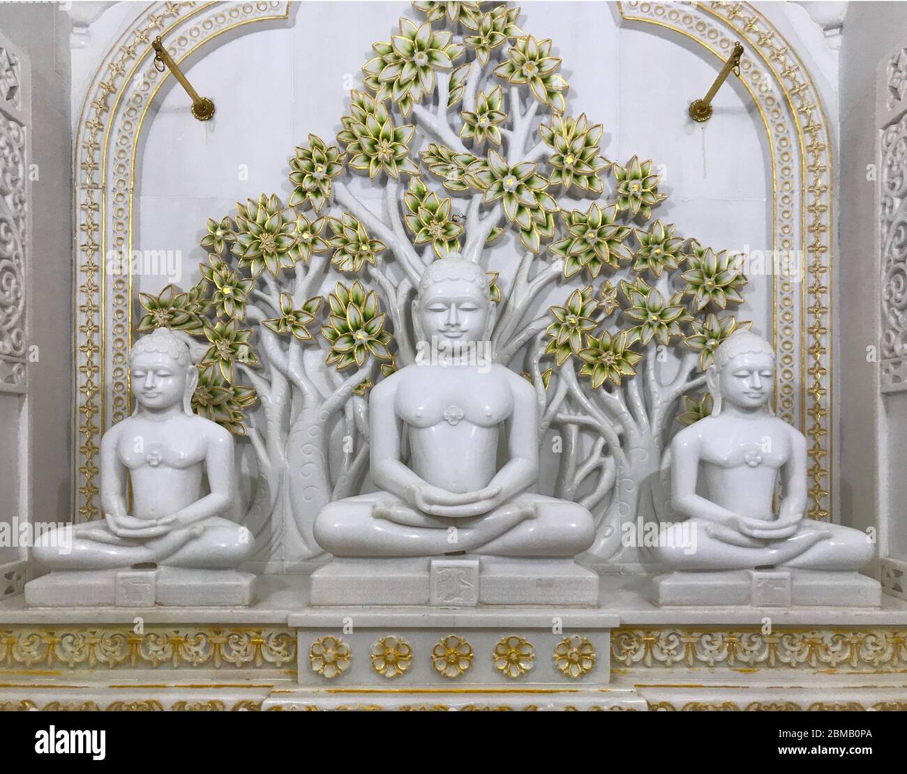Ahmedabad, Gujarat/India : February 24, 2020 - Statues of Jain ...
