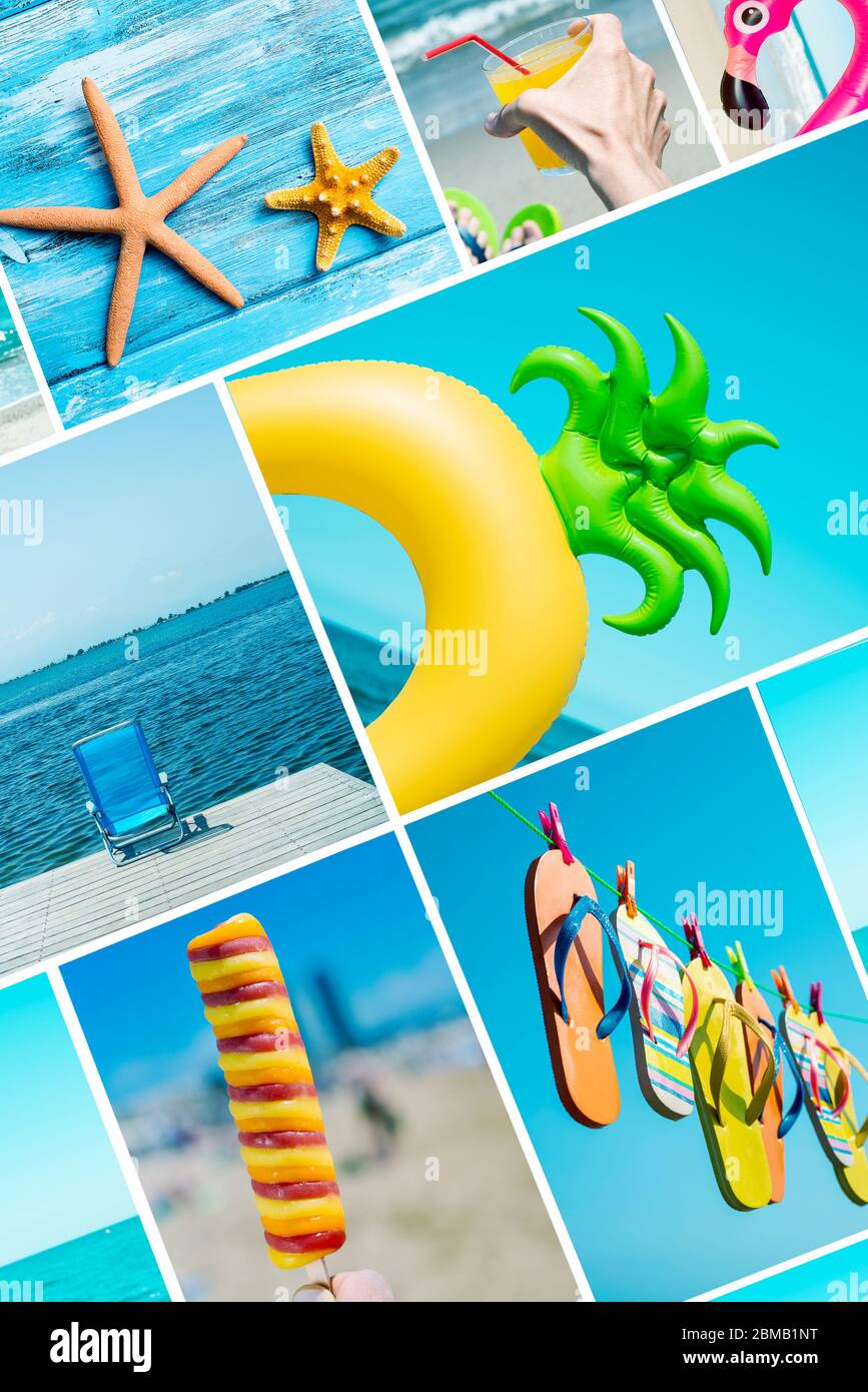 Summer items hi-res stock photography and images - Alamy