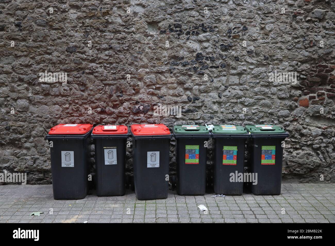 Separated garbage bins hi-res stock photography and images - Alamy