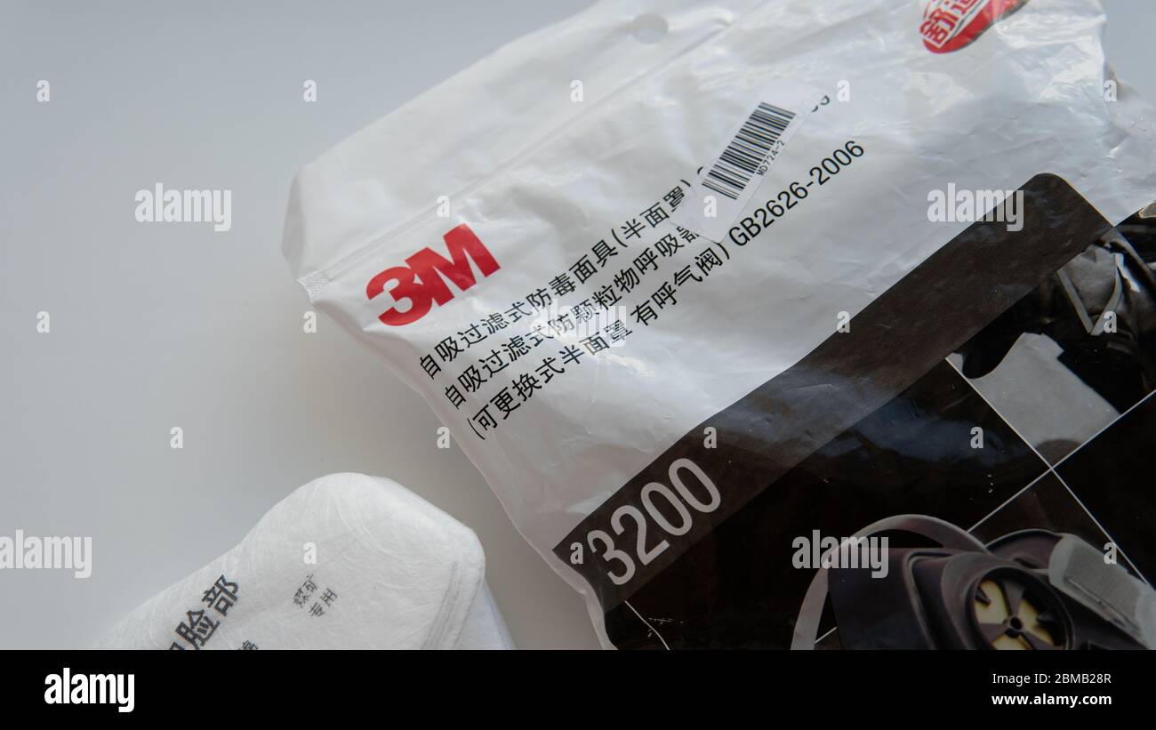 New York, United States of America -7 May 2020 : Methods of protection ...