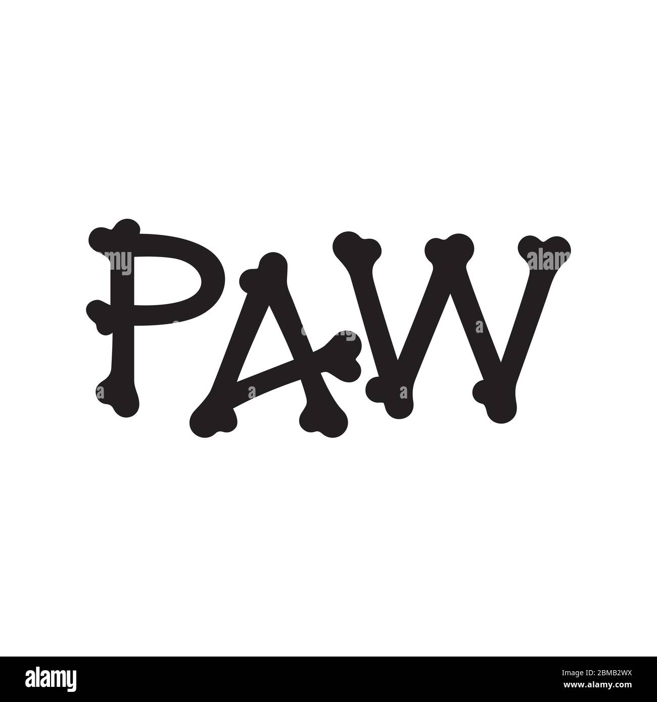 P w design Stock Vector Images - Alamy