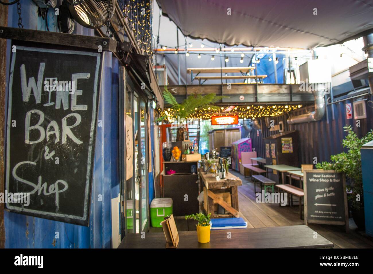 LONDON-: Pop Brixton- a street food, bar and nightlife location made ...