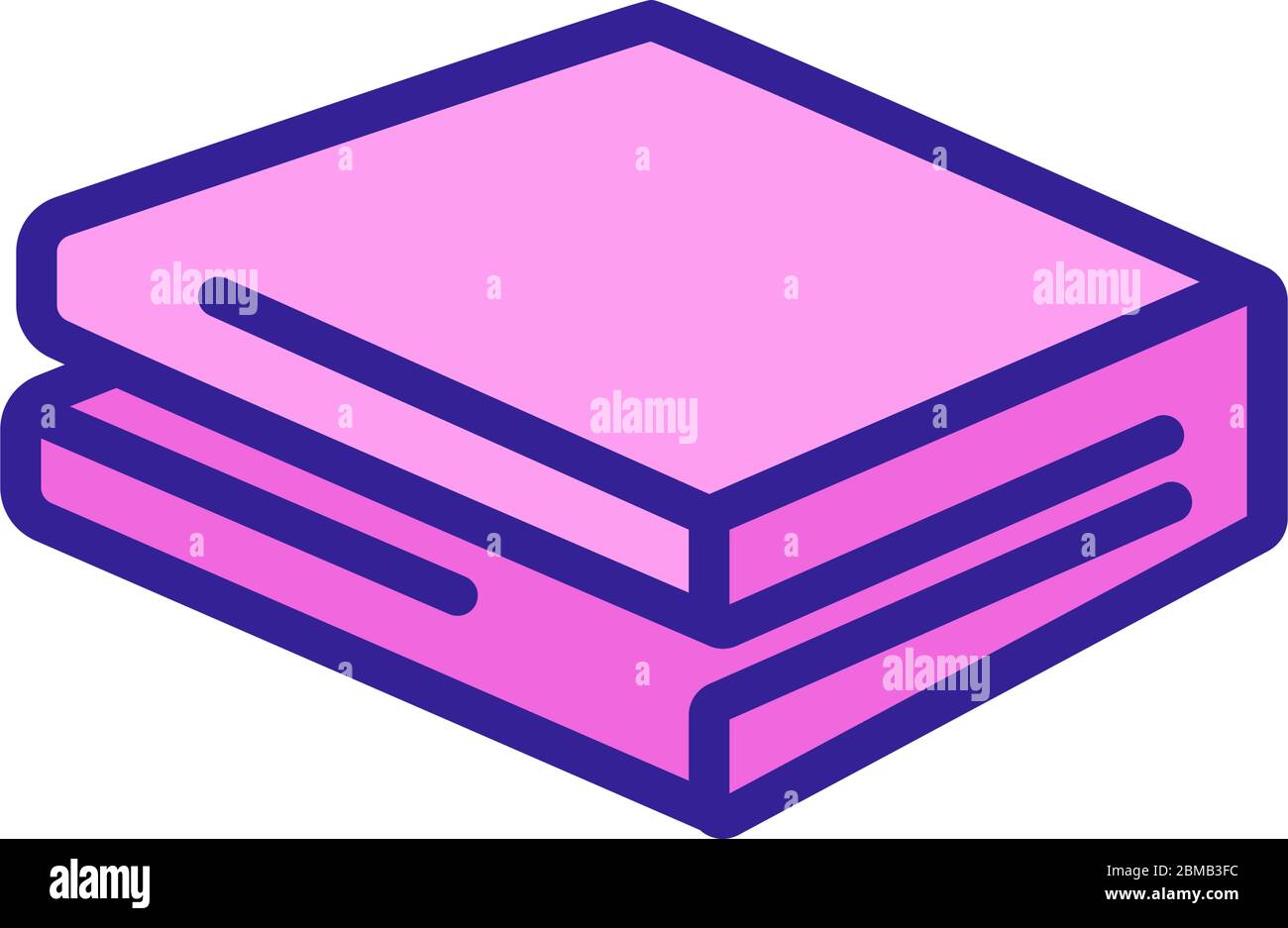 bed mattress icon vector outline illustration Stock Vector Image & Art ...