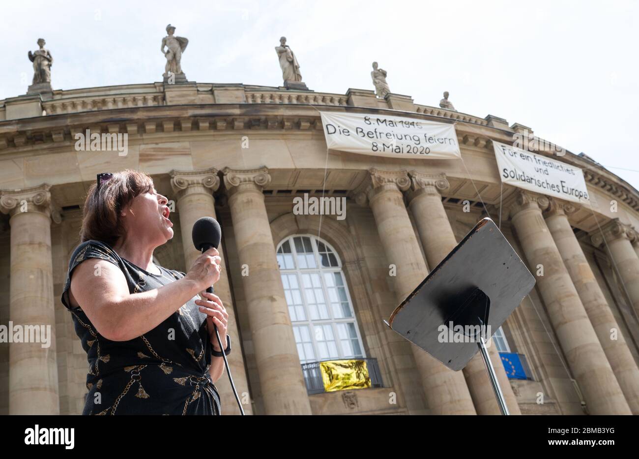 Stuttgart., Germany. 08th May, 2020. Catriona Smith, soprano and ...