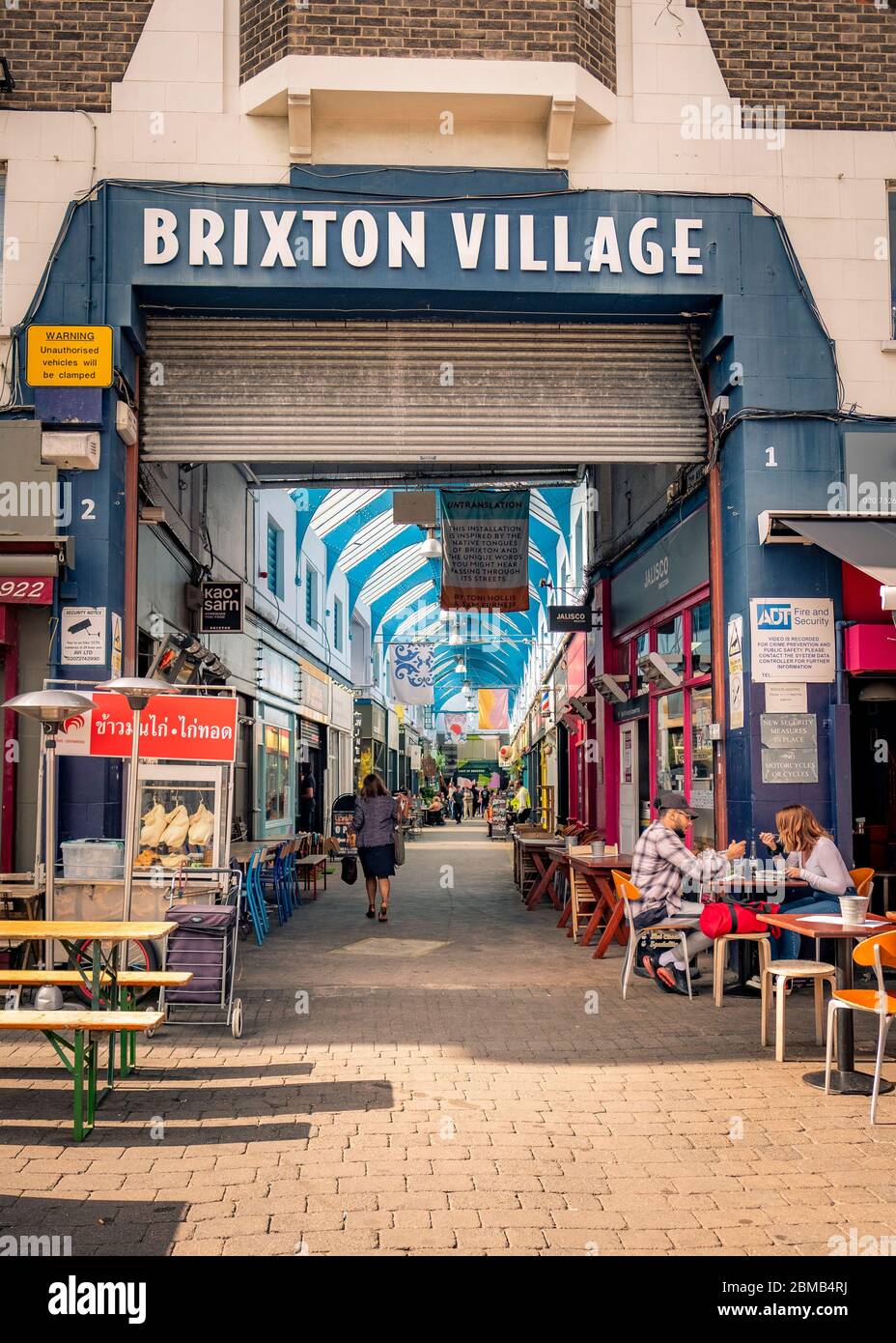 Brixton market hall london hi-res stock photography and images - Alamy