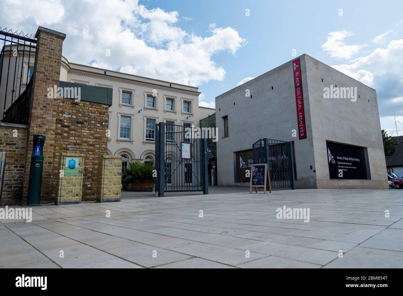 London- Black Cultural Archives centre, Windrush Square Stock Photo - Alamy