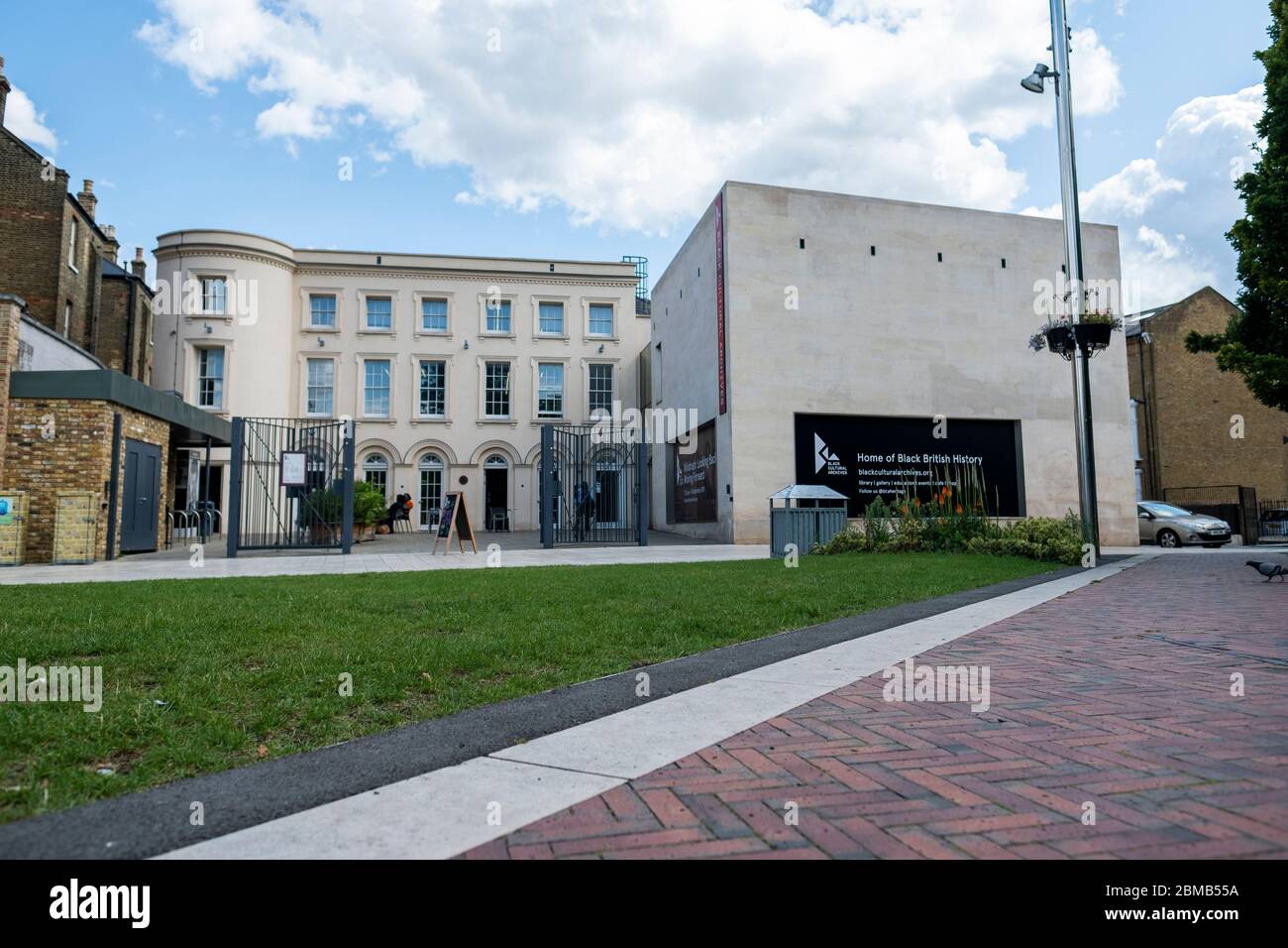 London- Black Cultural Archives centre, Windrush Square Stock Photo - Alamy