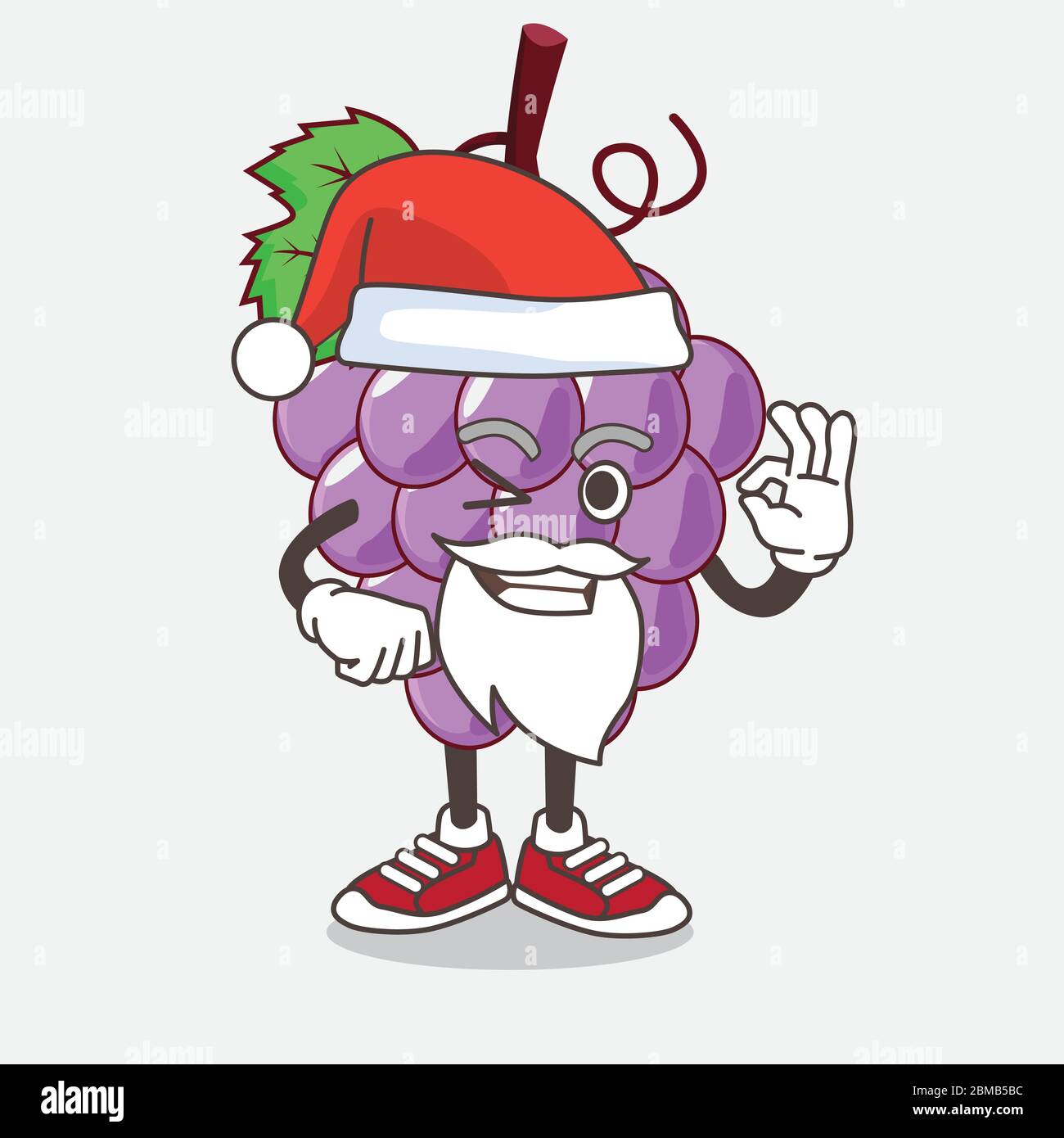 Illustrated santa Stock Vector Images - Alamy