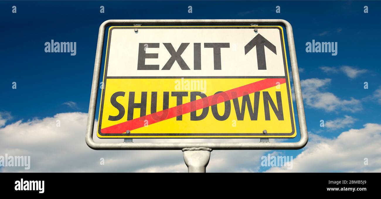 Exit, Shutdown, Corona, Lockdown, Exit-Strategie, Exit-Plan, Exit ...