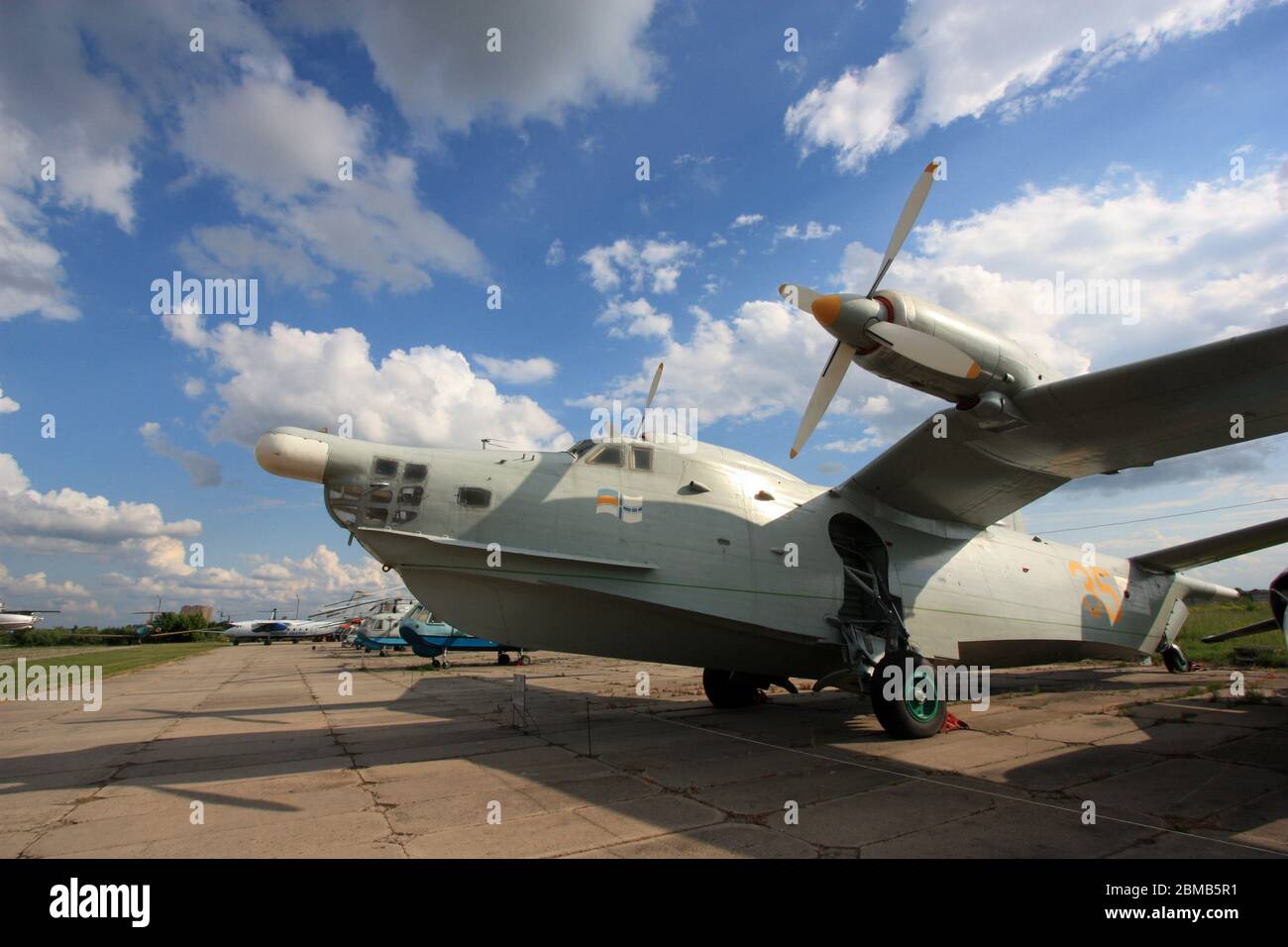 View of a Beriev Be-12 "Chayka" or "Mail" amphibious anti-submarine and ...
