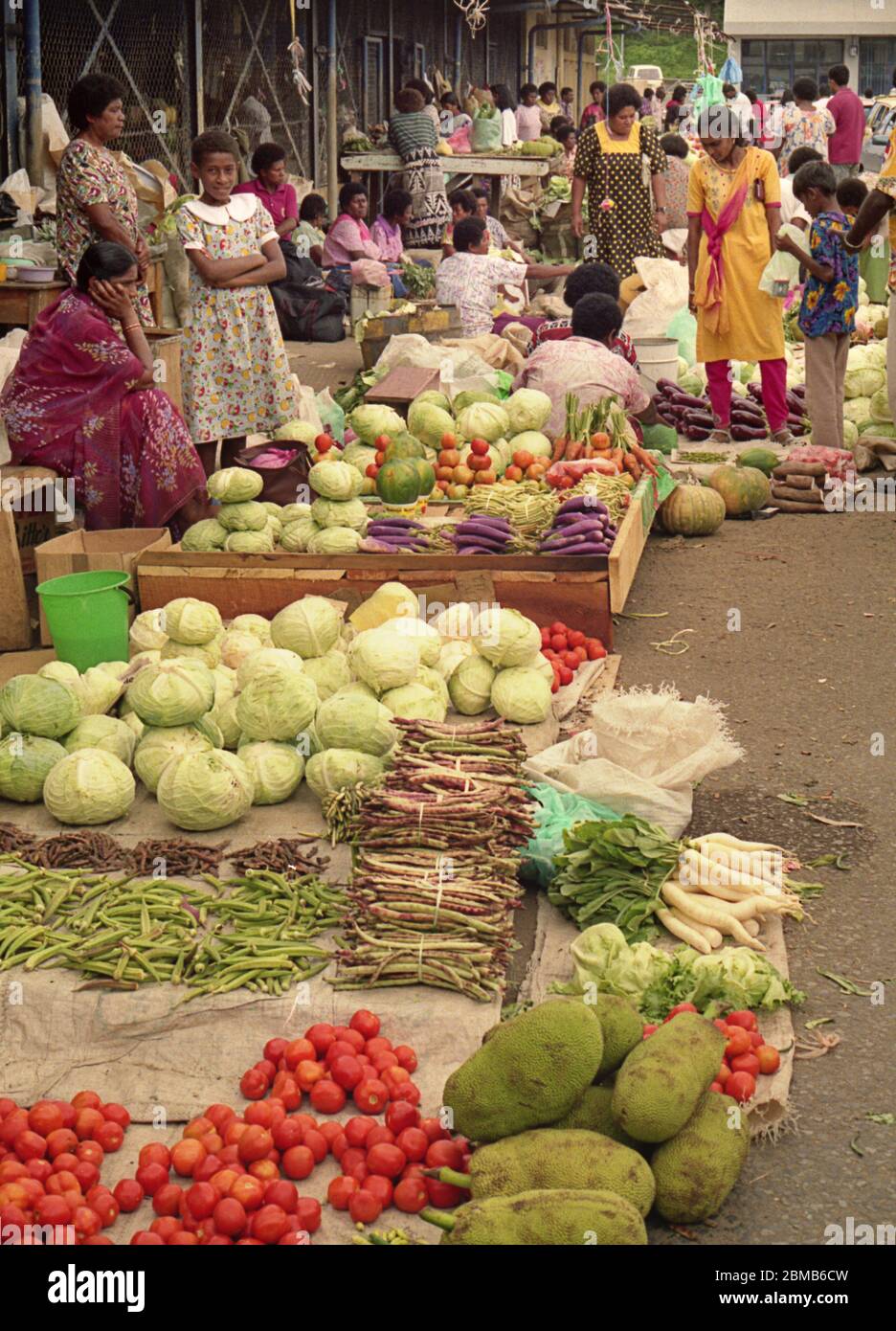 Fiji sigatoka market produce hi-res stock photography and images - Alamy
