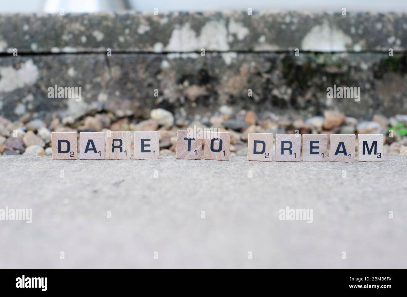 Dream word hi-res stock photography and images - Alamy