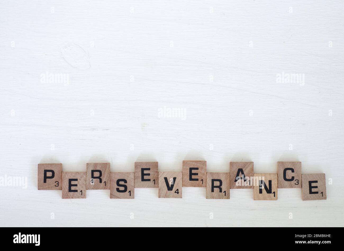 Perseverance in scrabble letters hi-res stock photography and images ...