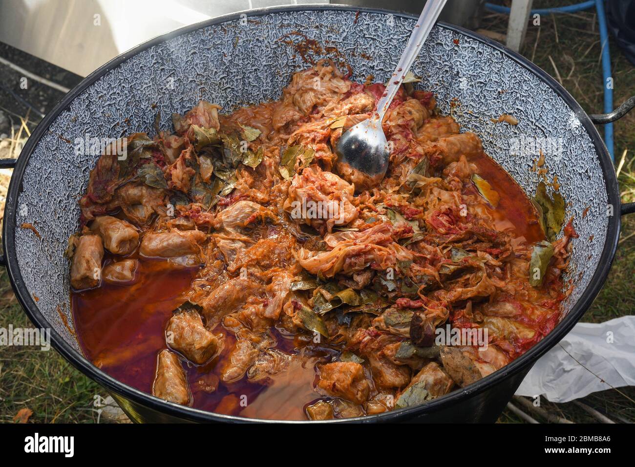 Preparing traditional romanian tomato hi-res stock photography and ...