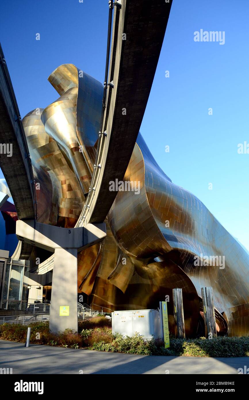 Seattle 2013, EMP Experience Music Project is a museum of music pop ...