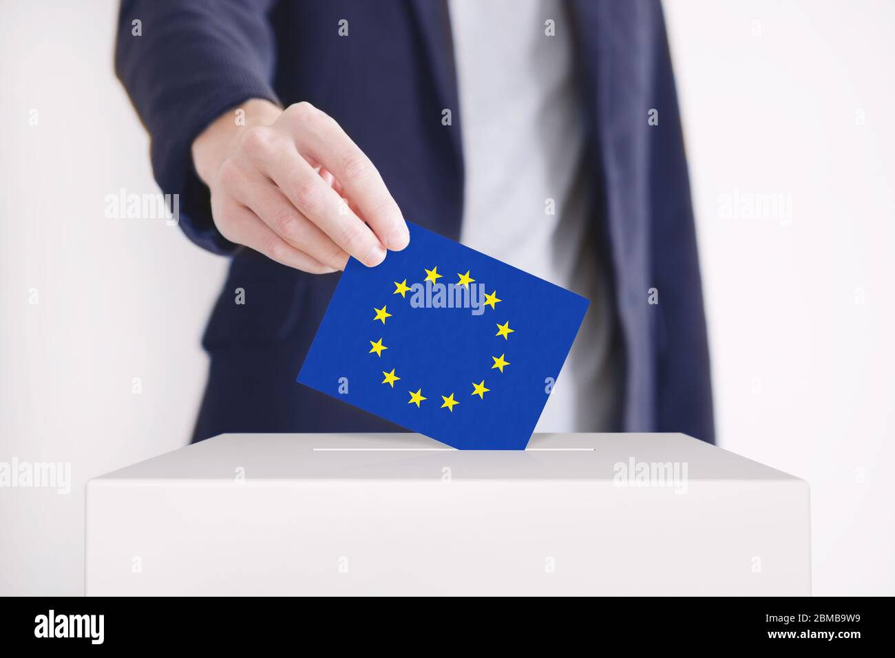 European union ballot box hi-res stock photography and images - Alamy