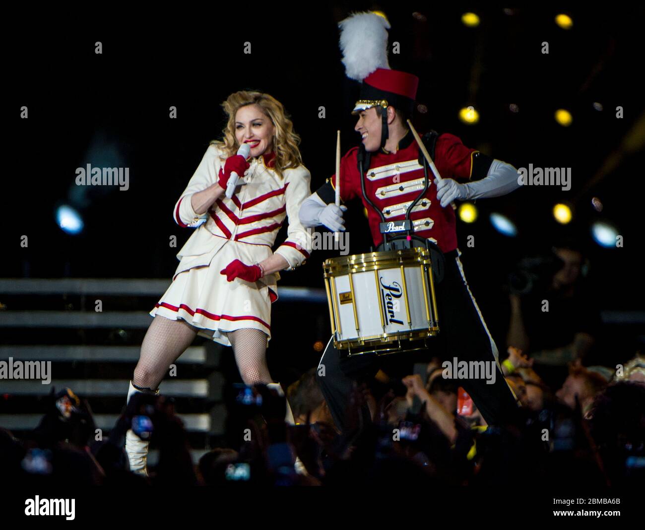Madonna fans murrayfield hi-res stock photography and images - Alamy