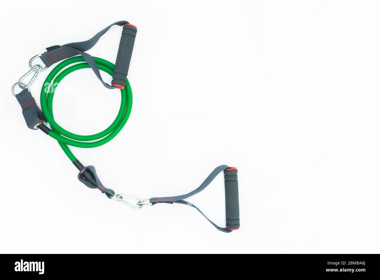 Gym workout resistance band Cut Out Stock Images & Pictures - Alamy