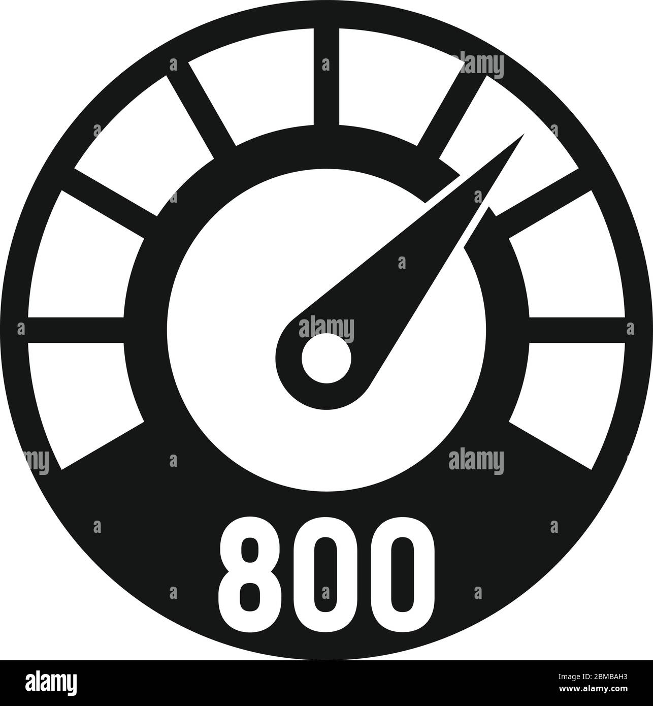 Benchmark level icon. Simple illustration of benchmark level vector ...