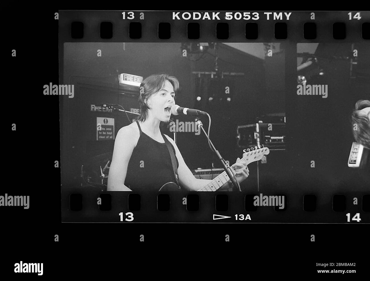 Lead singer with sleeper Black and White Stock Photos & Images - Alamy