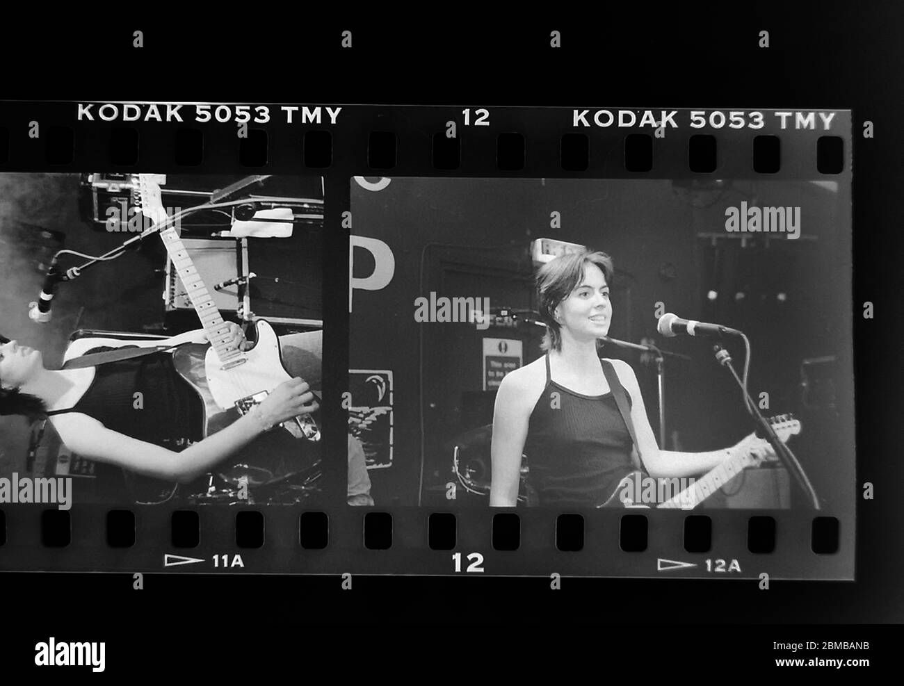 Louise wener of sleeper Black and White Stock Photos & Images - Alamy