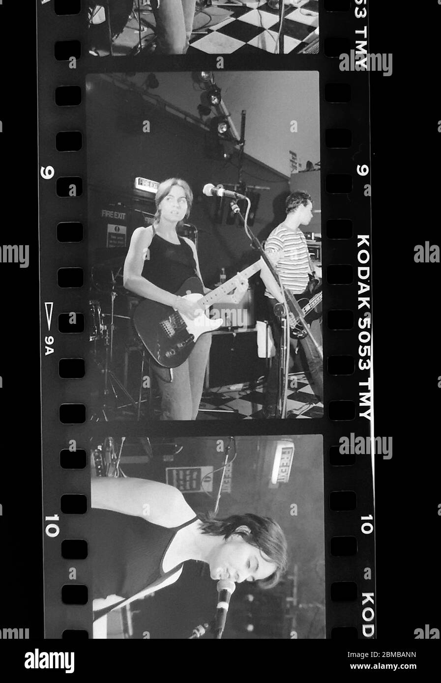 Louise wener of sleeper Black and White Stock Photos & Images - Alamy