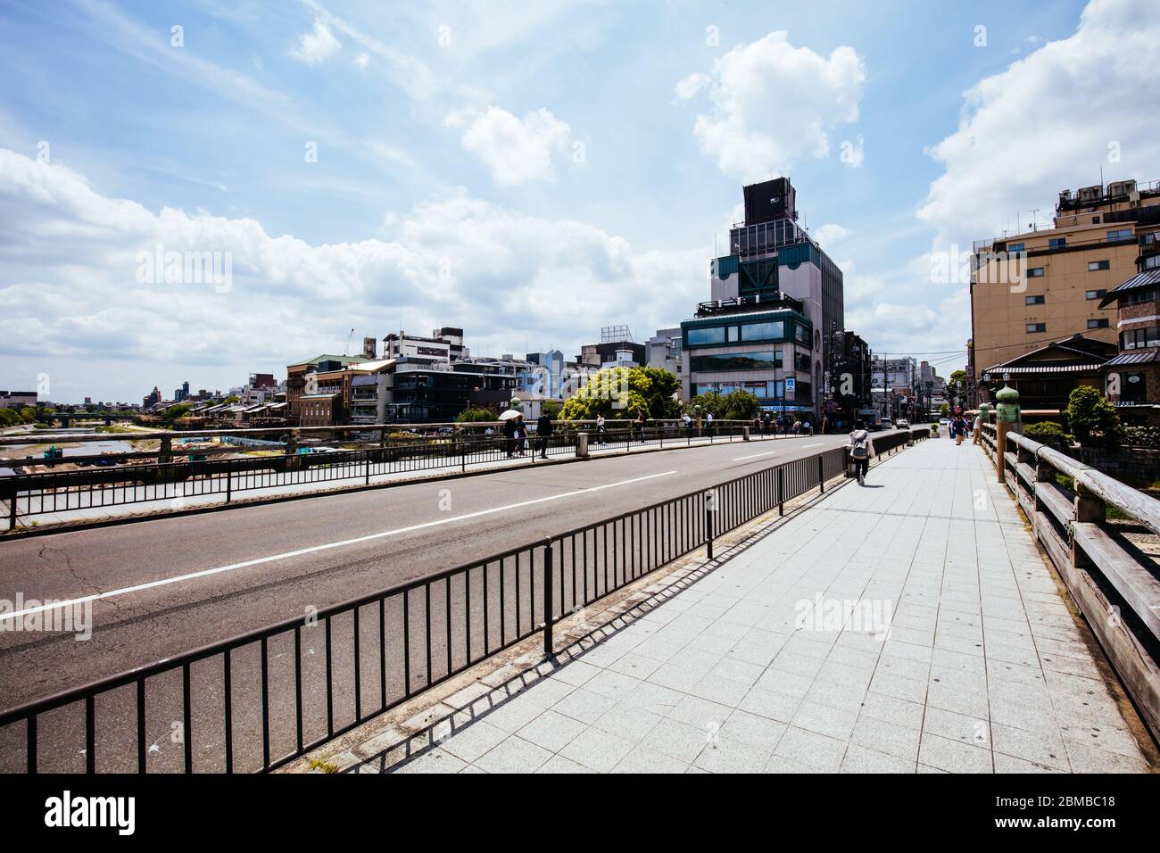 Kamo River View in Kyoto Japan Stock Photo - Alamy