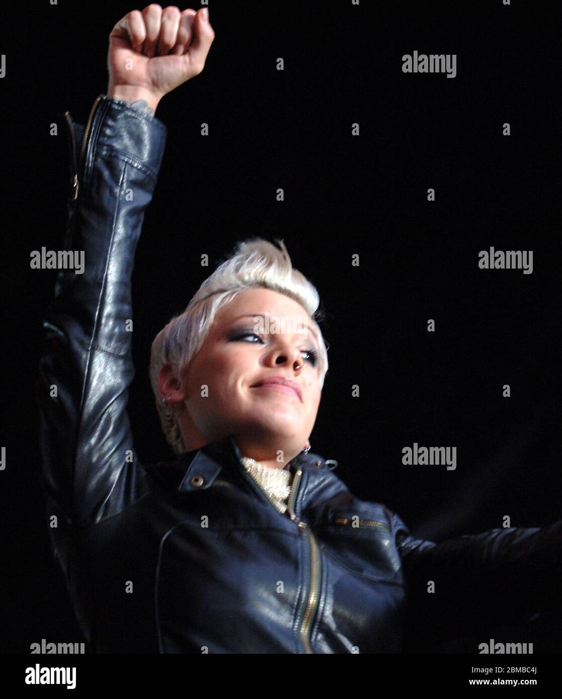 PINK - EDINBURGH, SCOTLAND - 15/07/2007 Thousands of fans turned up to ...