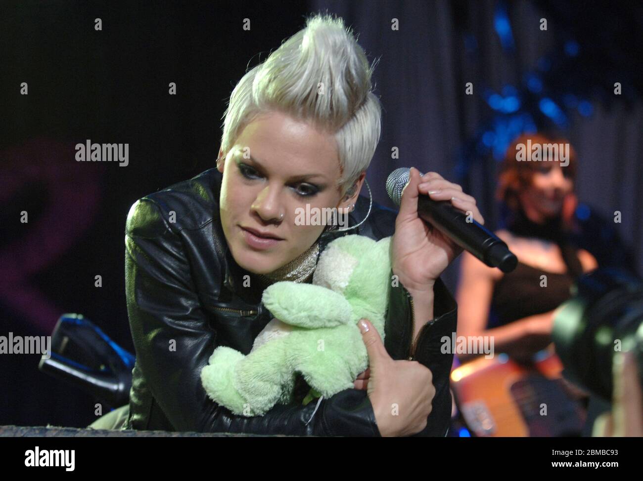 PINK - EDINBURGH, SCOTLAND - 15/07/2007 Thousands of fans turned up to ...