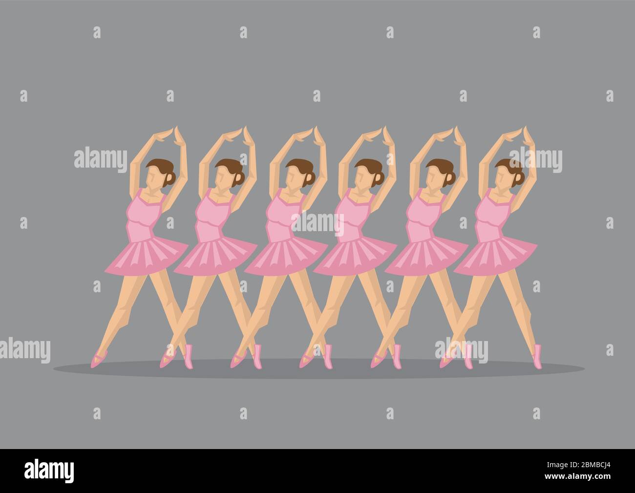 Group dancers performing synchronized movements hi-res stock photography and images - Alamy