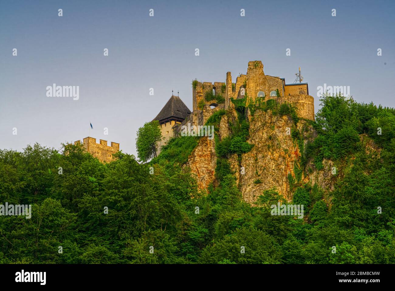 Old castle Celje, Stari grad Celje Stock Photo - Alamy