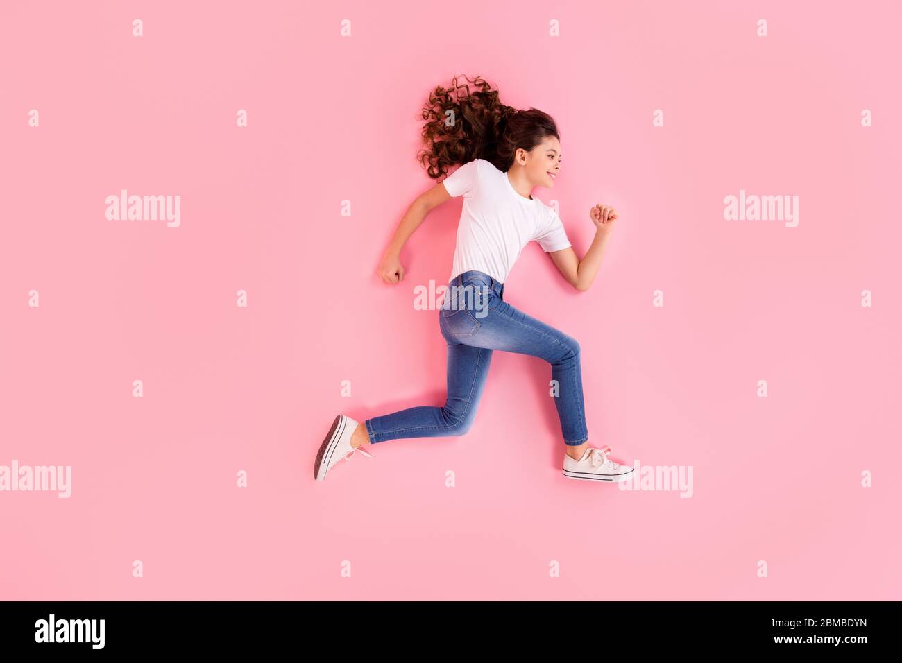 Top view above high angle flat lay flatlay lie concept full length body ...