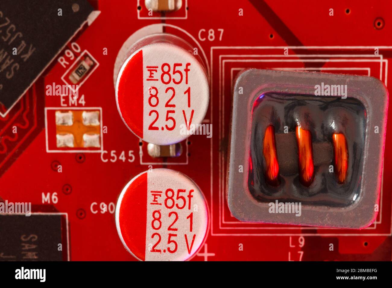 Modern motherboard pcb black hi-res stock photography and images - Alamy