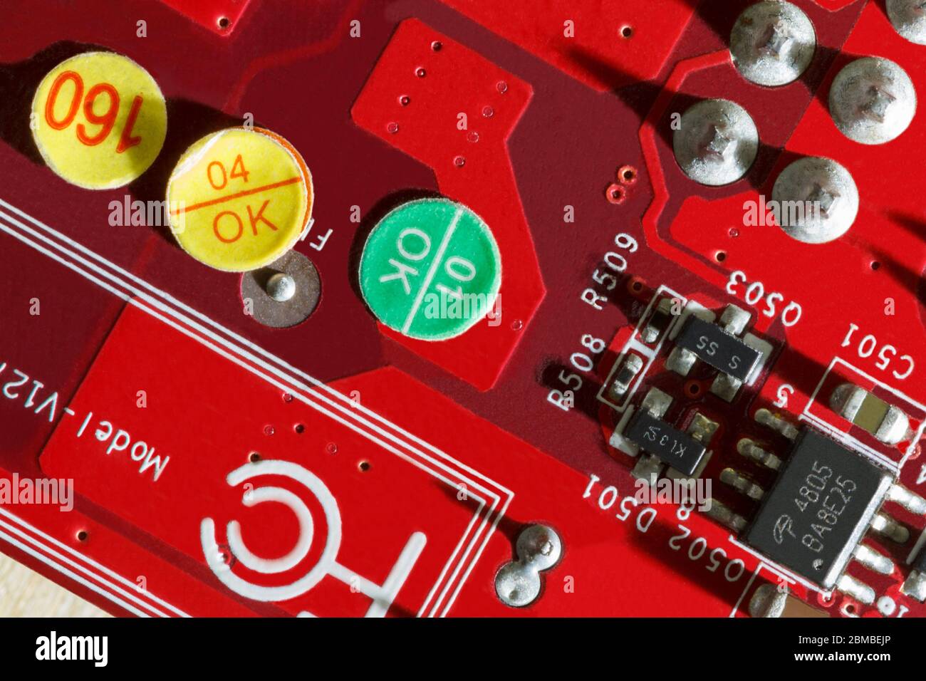 Modern motherboard pcb black hi-res stock photography and images - Alamy