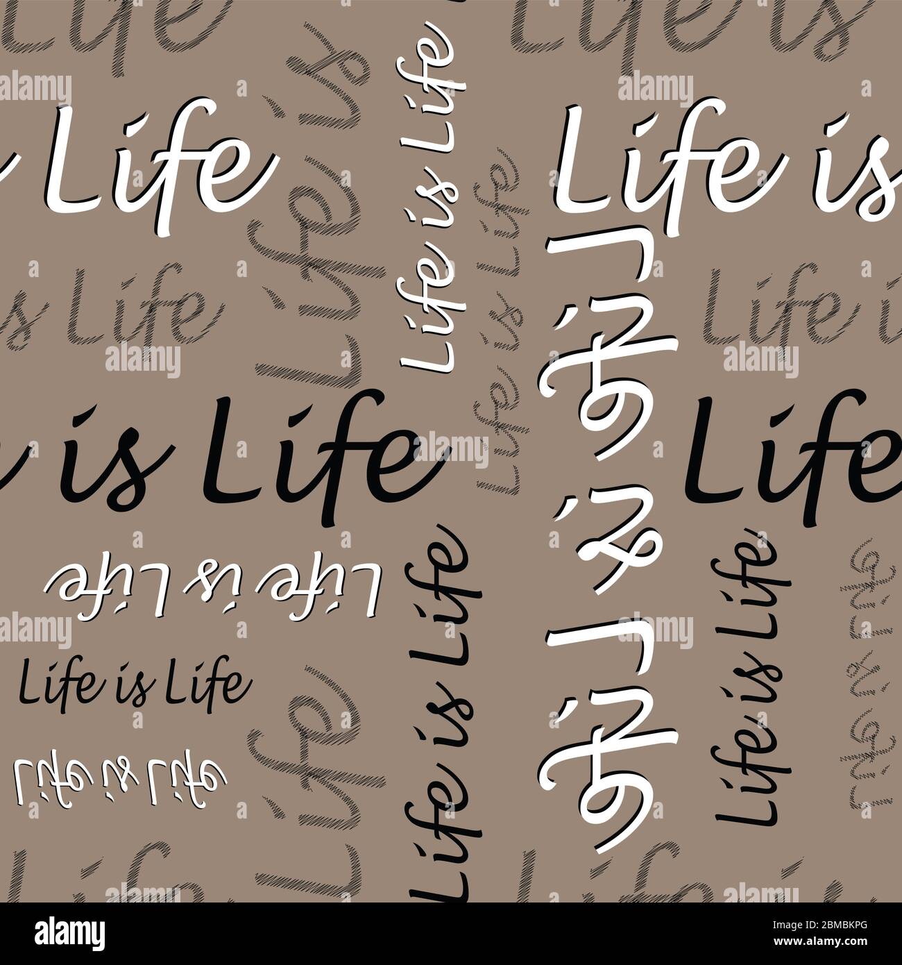 Text with fabric pattern hi-res stock photography and images - Alamy