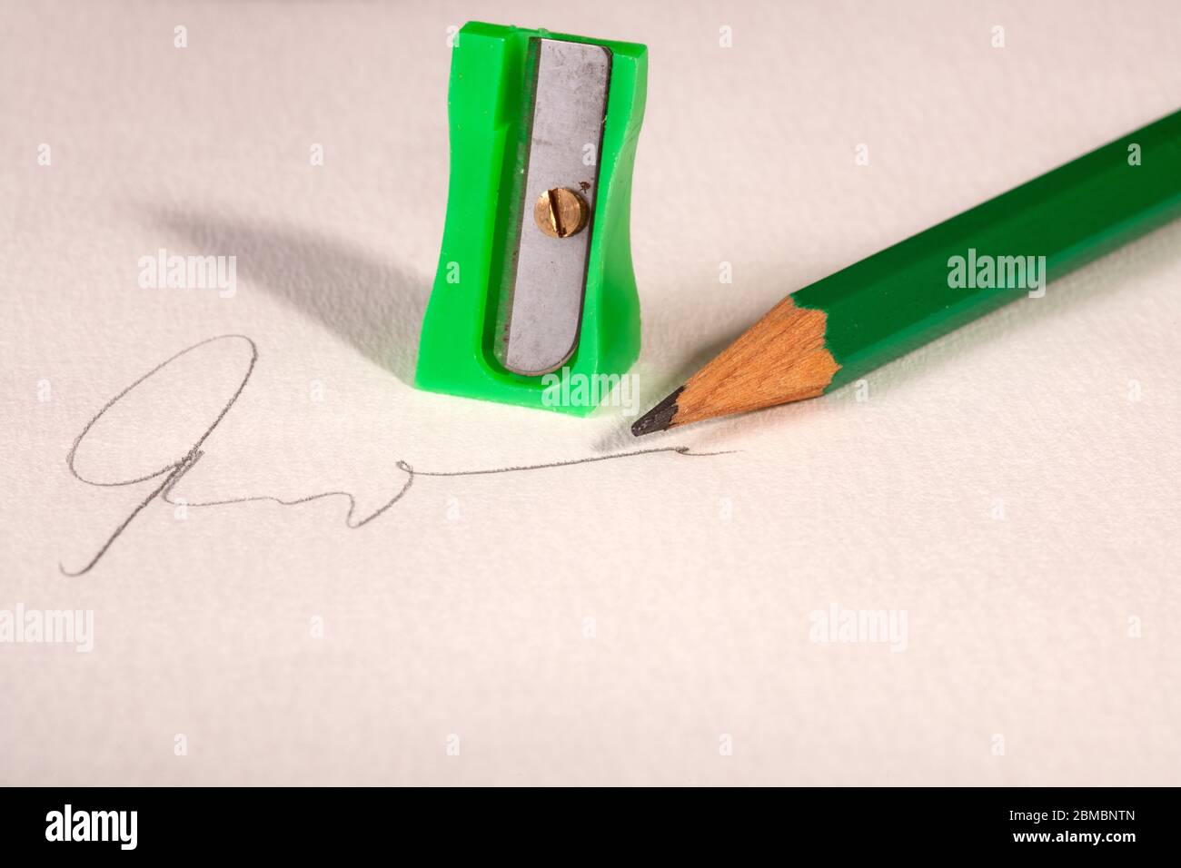 pencil sharpener waste close up Stock Photo - Alamy